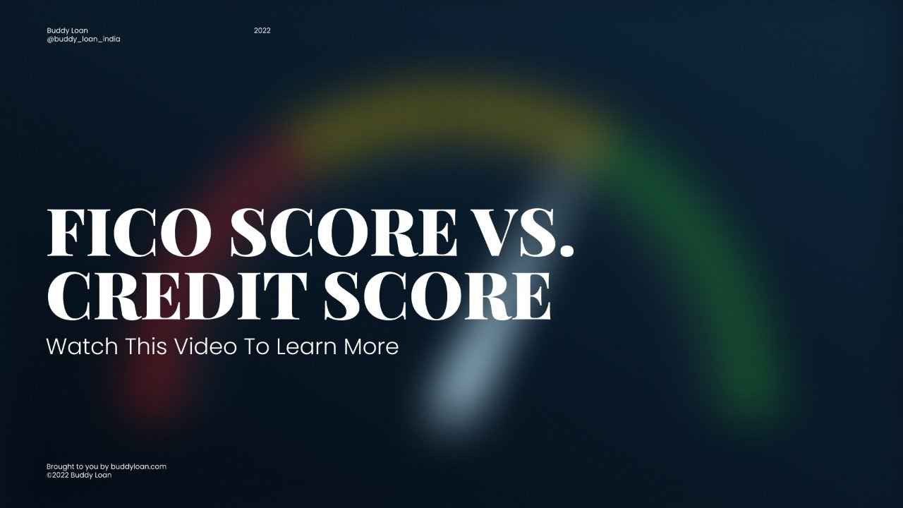 Fico Score Vs Credit Score | Differences Between FICO and Credit Score ...