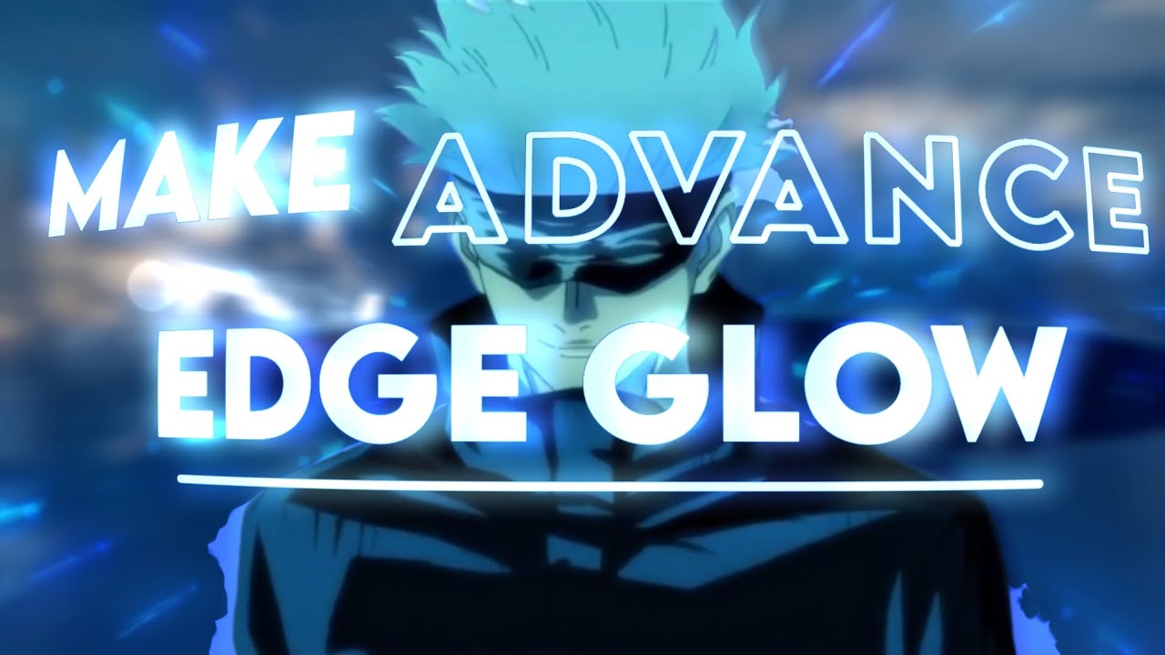 HOW TO CREATE ADVANCE EDGE GLOW EFFECT IN ALIGHT MOTION - YouTube