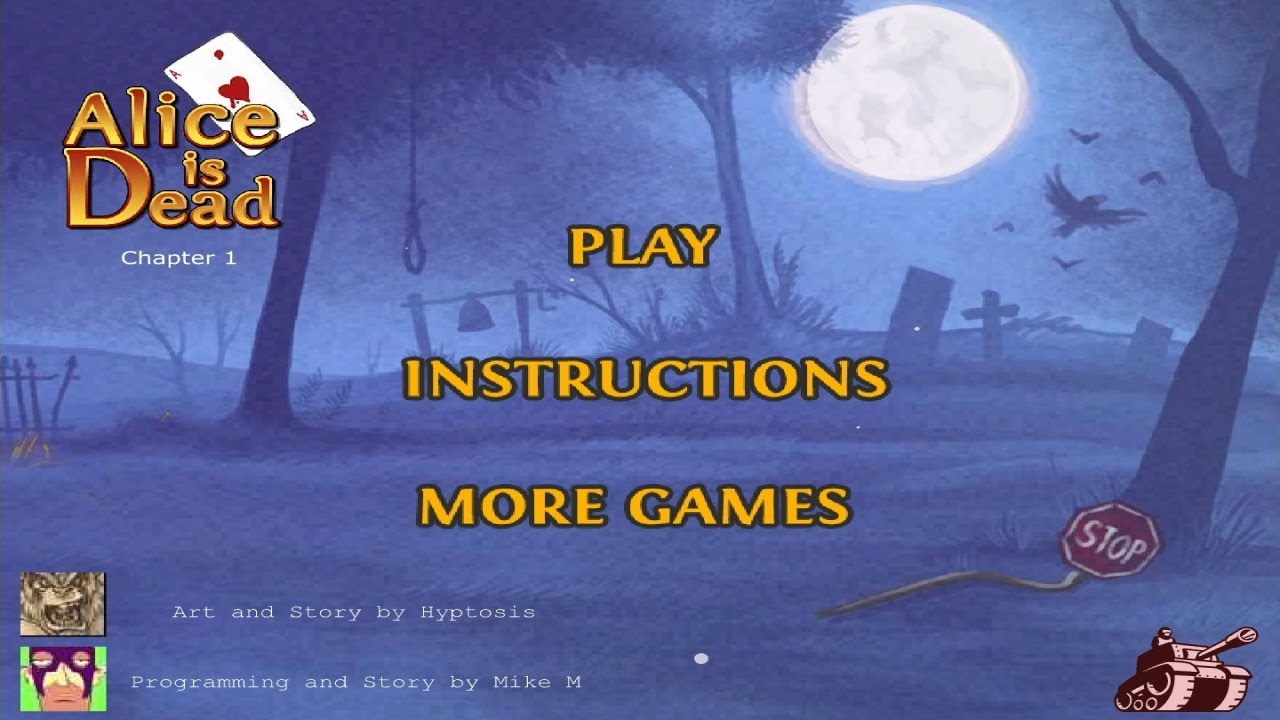 Alice is Dead Chapter 1 - Flash Game Playthrough - YouTube