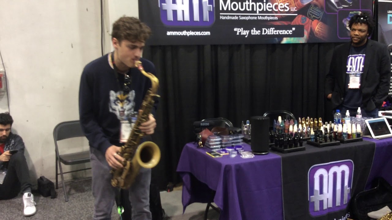 Augie Bello, Arnold Montgomery booth NAMM 2020 - YouTube