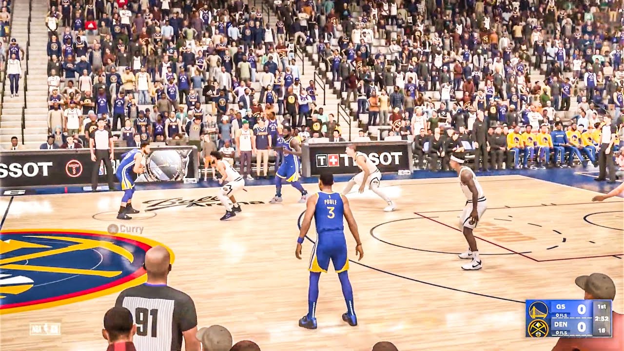 Golden State Warriors vs Denver Nuggets 4/2/2023 NBA 2K23 Gameplay ...