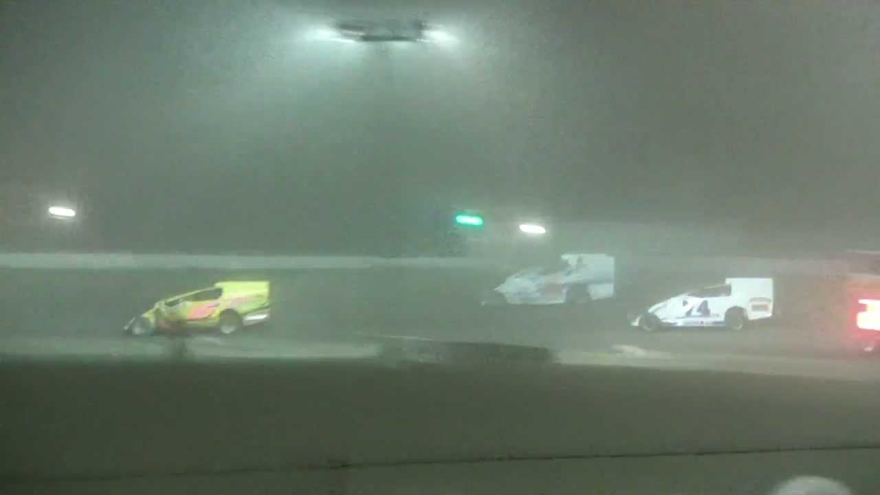 2013 5-3 I-88 Speedway Dirt Modified Feature MIke Clapperton M16 - YouTube
