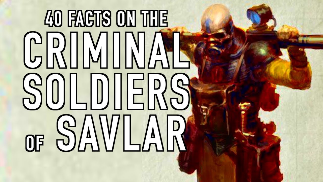 40 Facts and Lore on the Savlar Chem Dogs Warhammer 40K Imperial Guard ...