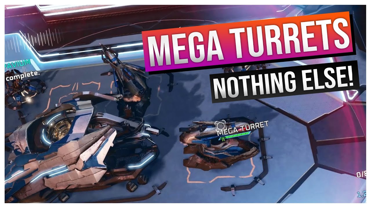 I Built Nothing but Mega Turrets and Still Won in Halo Wars 2 - YouTube