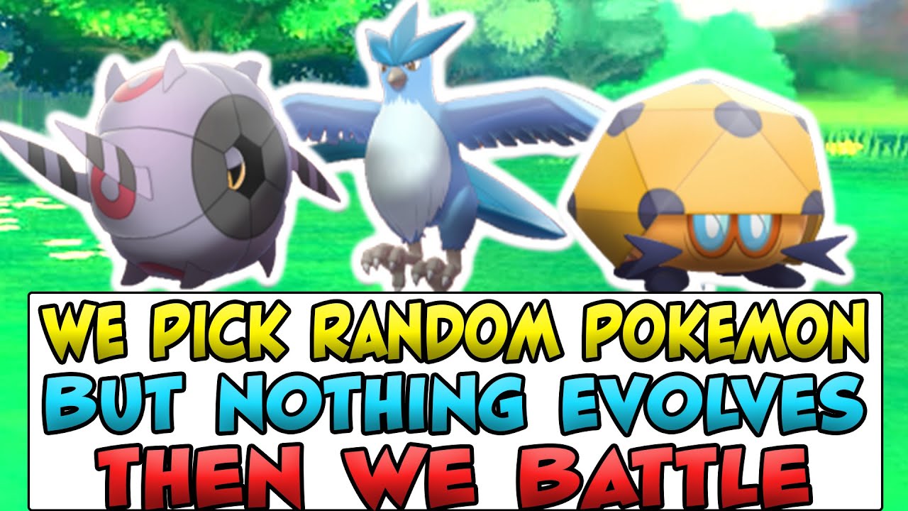 We Choose Randomized Pokemon Starters Then We Battle! - YouTube