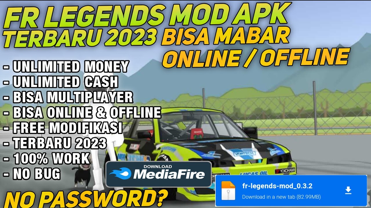 Download FR Legends Mod Apk Terbaru 2023 Version 0.3.2 Unlimited Money ...