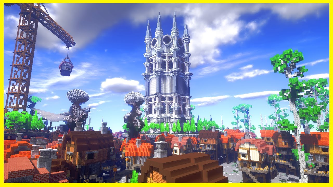 Minecraft - "THE FLOODPLAINS" Swamp Village - Cinematic & Map Download ...