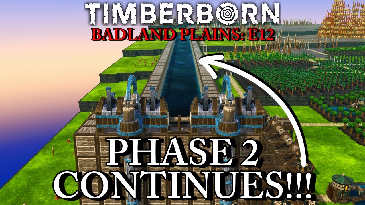 Filling Up the AQUEDUCT in TIMBERBORN!!! - YouTube