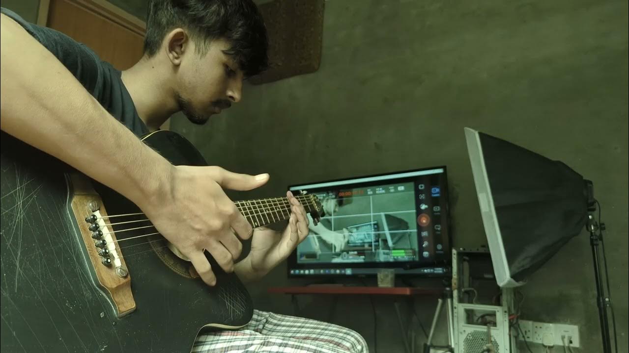 Megalovania Theme Played On One Guitar Percussive Fingerstyle By Alam Ar Rafi - YouTube
