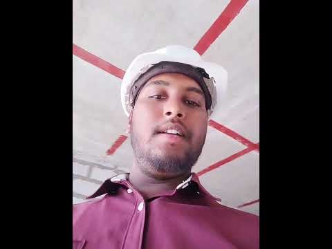 PT slab red paint marking. Safety zone for PT Slab . - YouTube