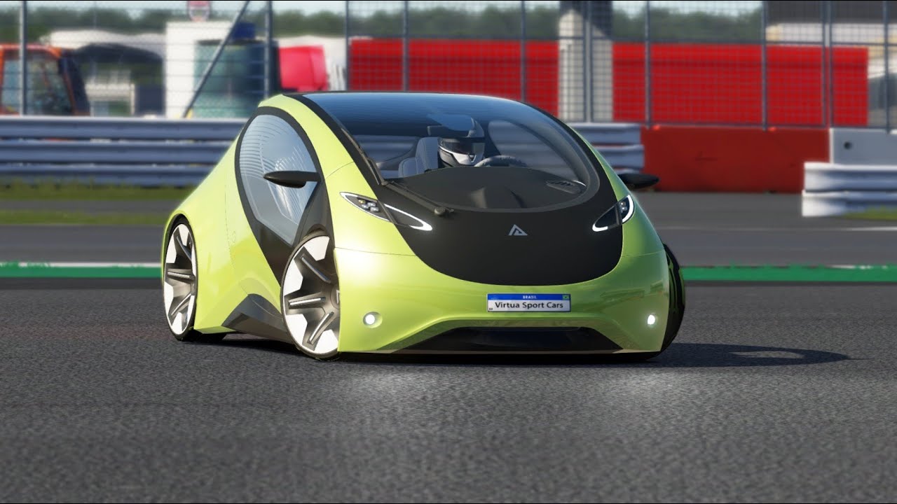Futuristic Compact Car Top Gear Testing - YouTube