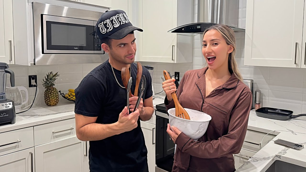 COOK DINNER WITH US + Q&A - YouTube