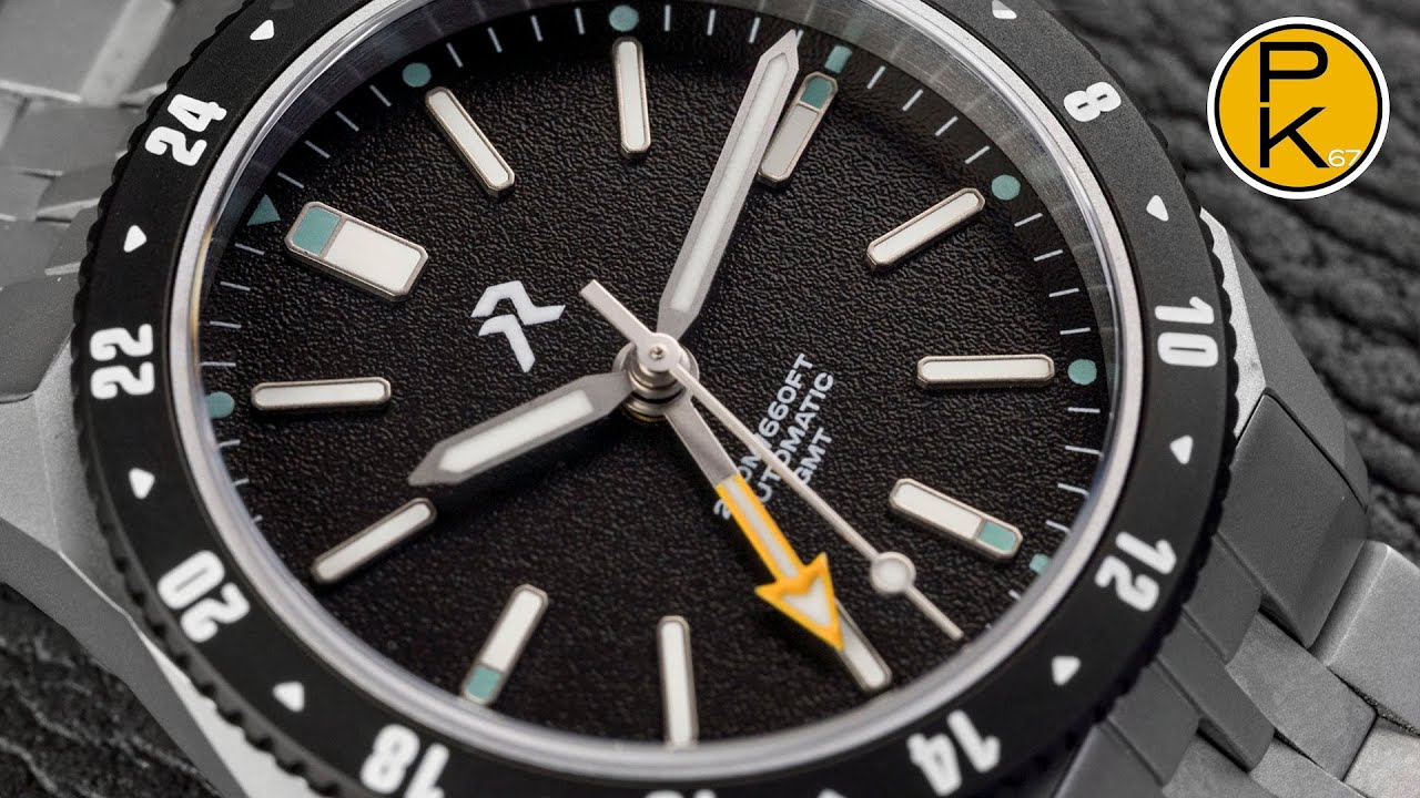 RZE Ascentus GMT Automatic Watch Review - YouTube