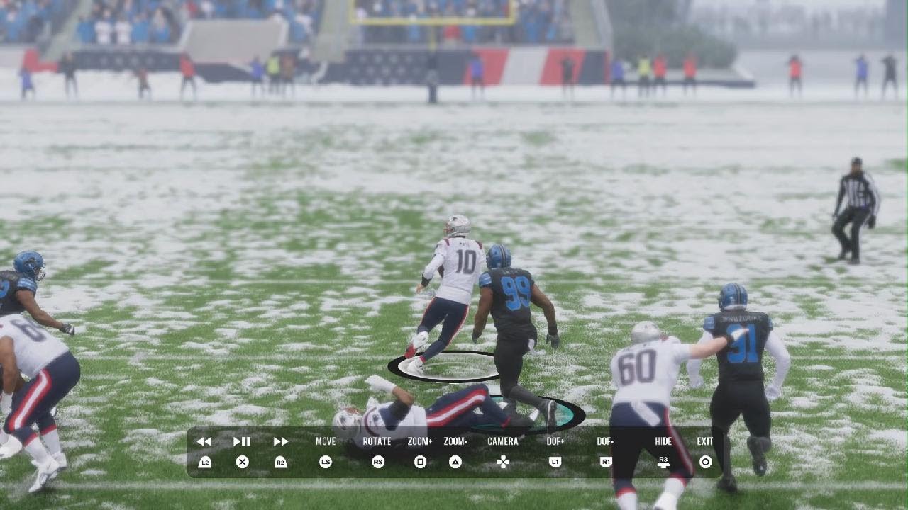 Madden NFL 25 Drake maye tried saving the play again - YouTube