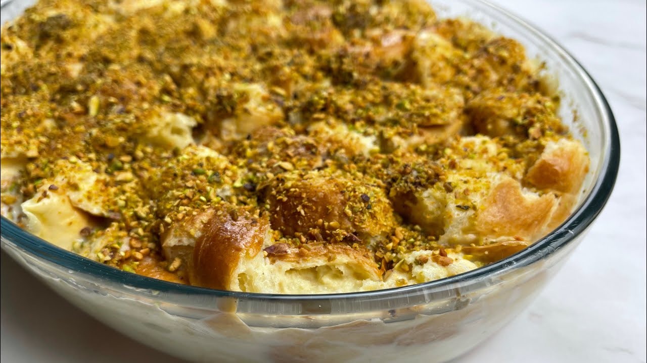 Om Ali - croissant pudding easy and quick recipe once you try it you ...