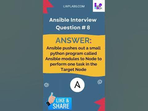 Ansible Q&A - #Part 8 #ansibleinterviewquestions #lwplabs #realtimeprojects #devopstutorial # ...