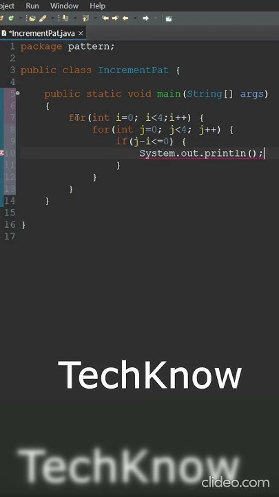Incrementing Star Pattern Program in JAVA #java #pattern #starpatternprogram - YouTube