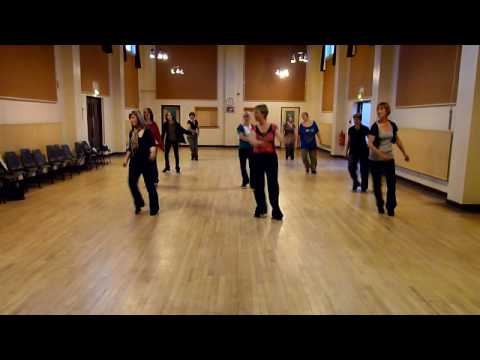 Flashdance line dance - YouTube