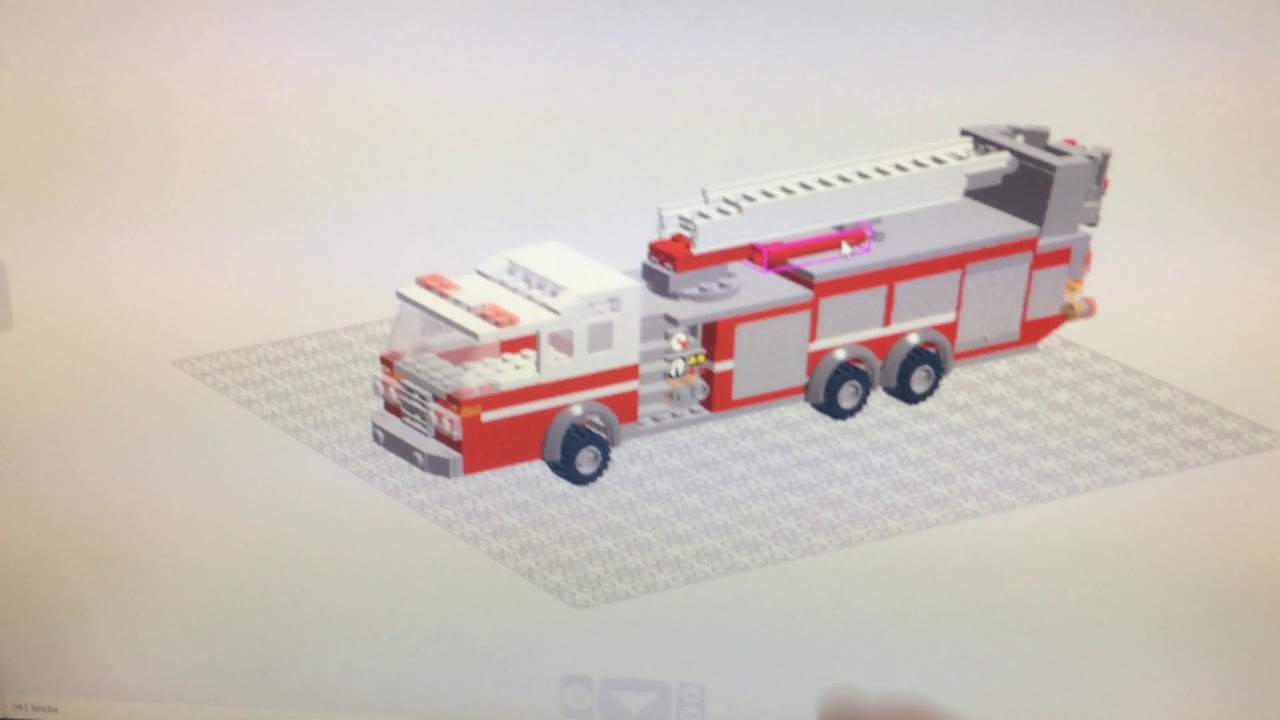 Custom Lego fire truck progress #2 - YouTube