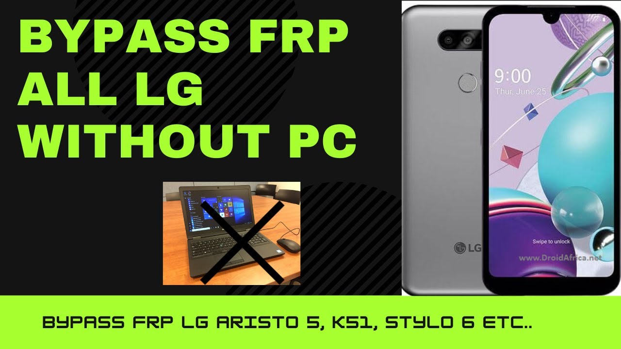 Bypass FRP all LG aristo 5 K300 all Security without PC - YouTube