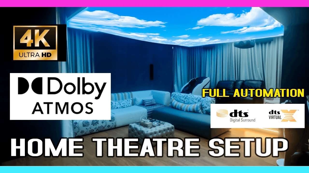 DOLBY ATMOS Home Theatre Setup Full Automation || AVTCS || - YouTube