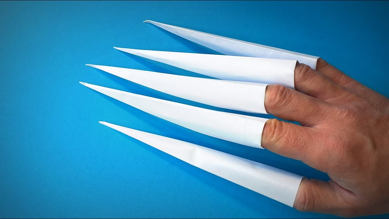 Origami Griffes | Comment faire des Griffes en Papier | Artisanat en ...