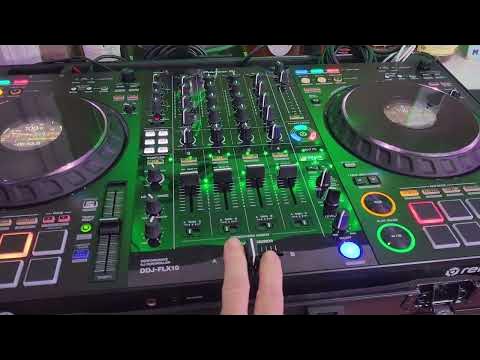 Pioneer DDJ FLX10 crossfader settings - YouTube