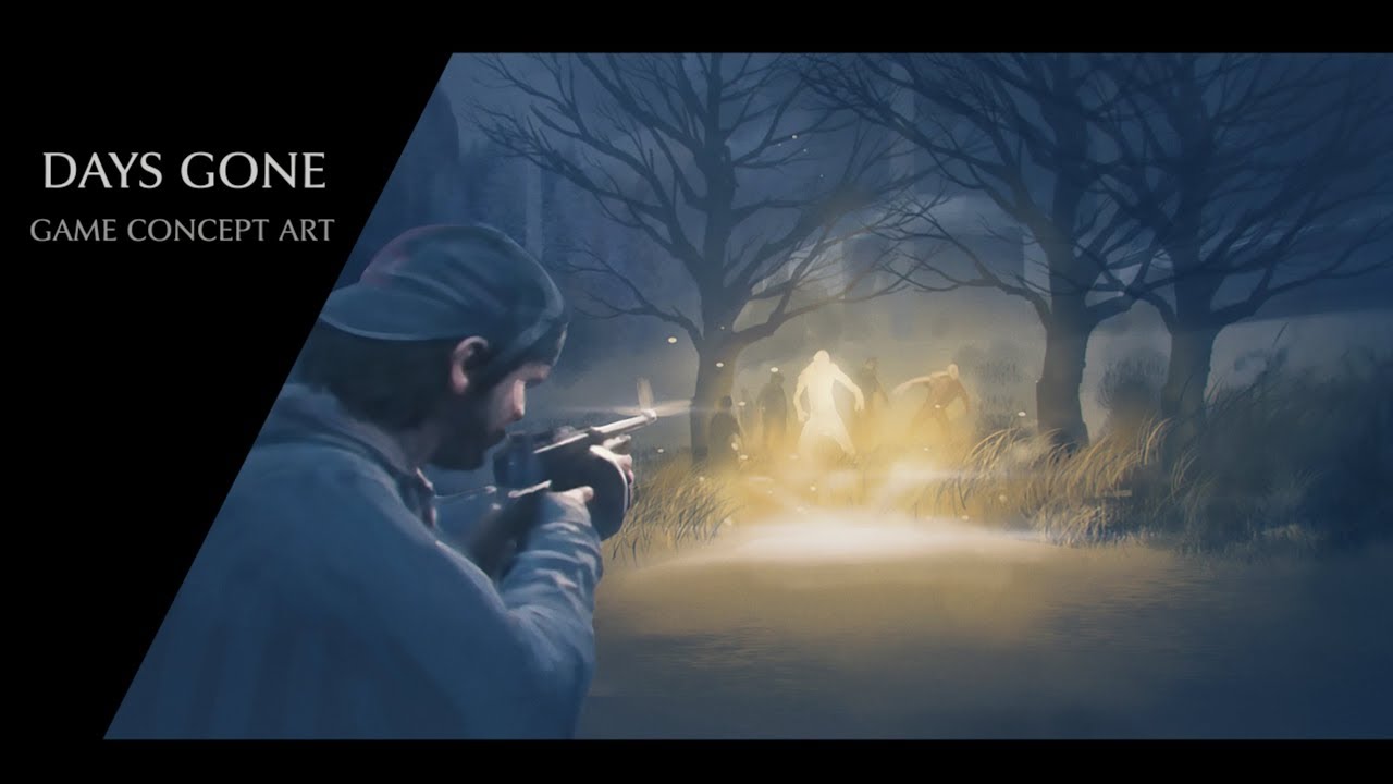 Days Gone | Days Gone Gameplay | Game Concept Art | Concept Art Process ...