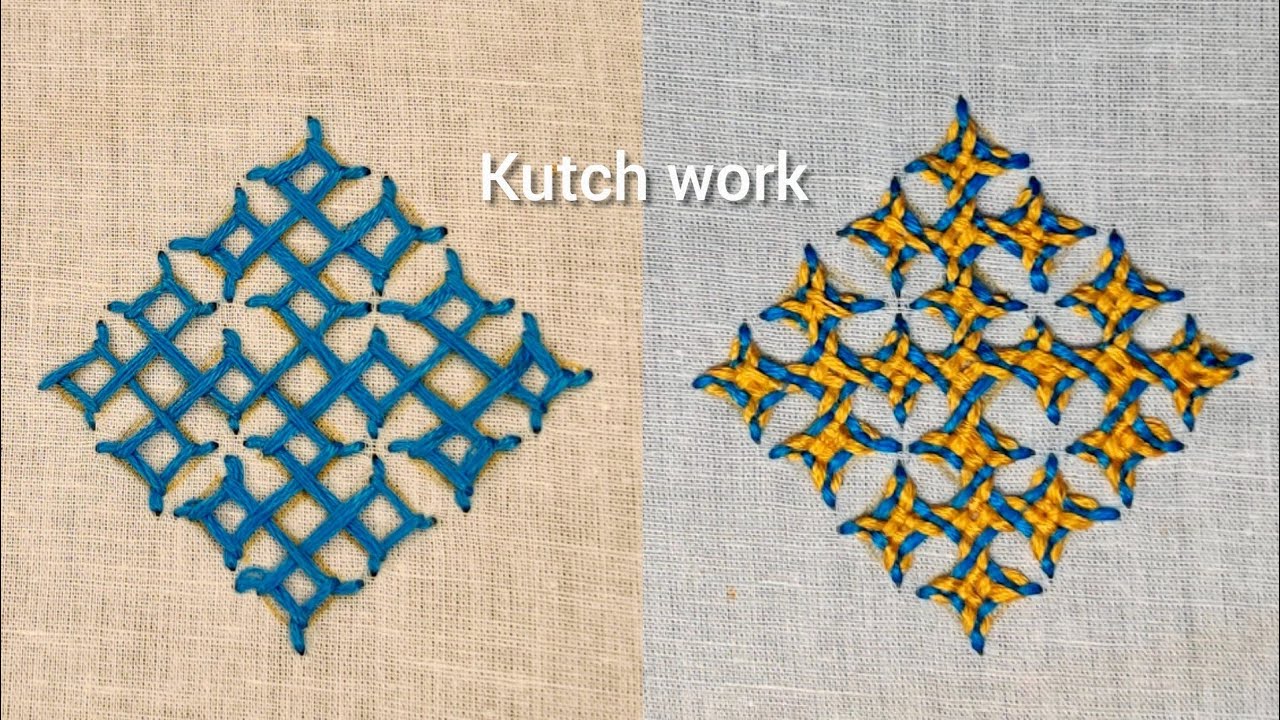 Kutch work tutorial part 3 - YouTube