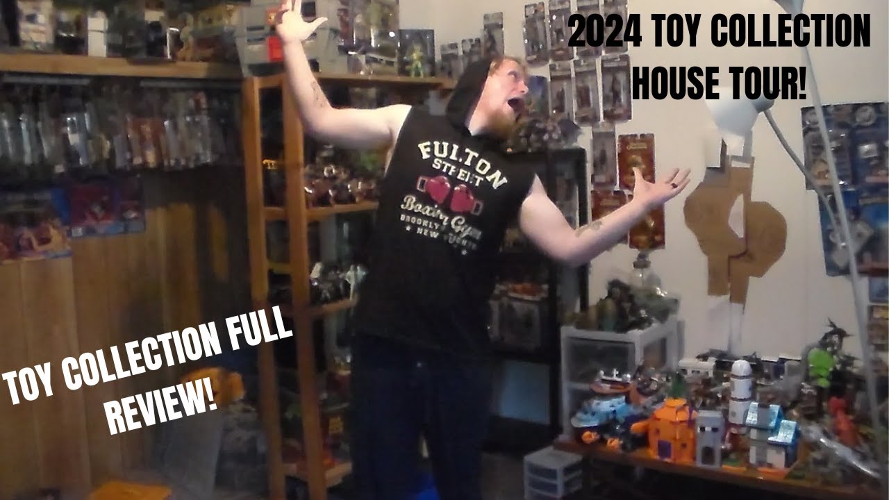 2024 TOY COLLECTION HOUSE TOUR! WWE TMNT JURASSIC PARK LEGO HOT WHEELS ...