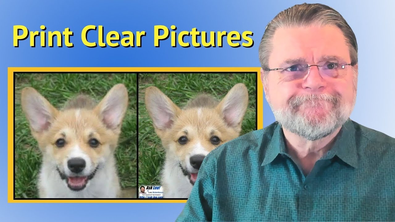 How Do I Print Pictures From Websites so They Look Good? - YouTube
