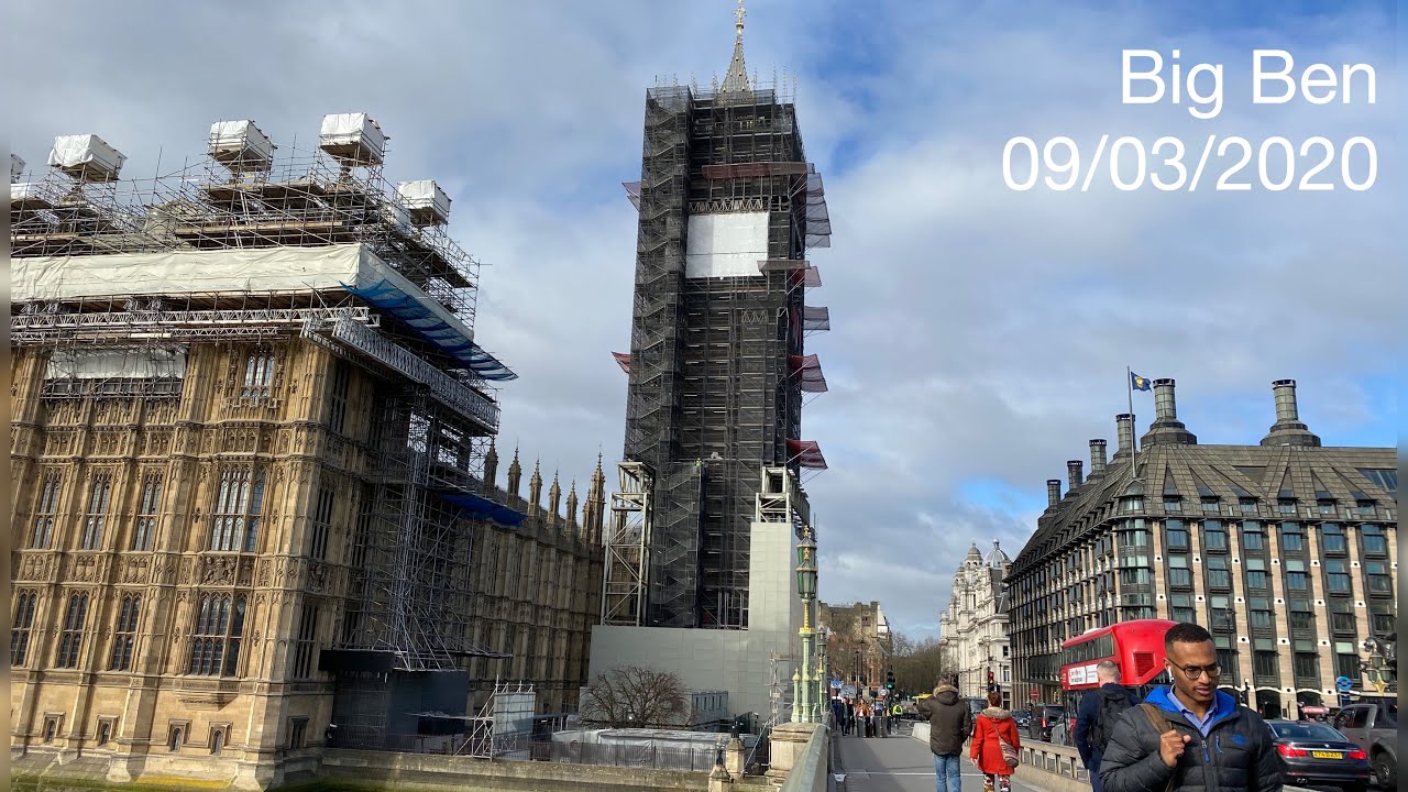 Big Ben London 09/03/2020 ビッグベン ロンドン - YouTube