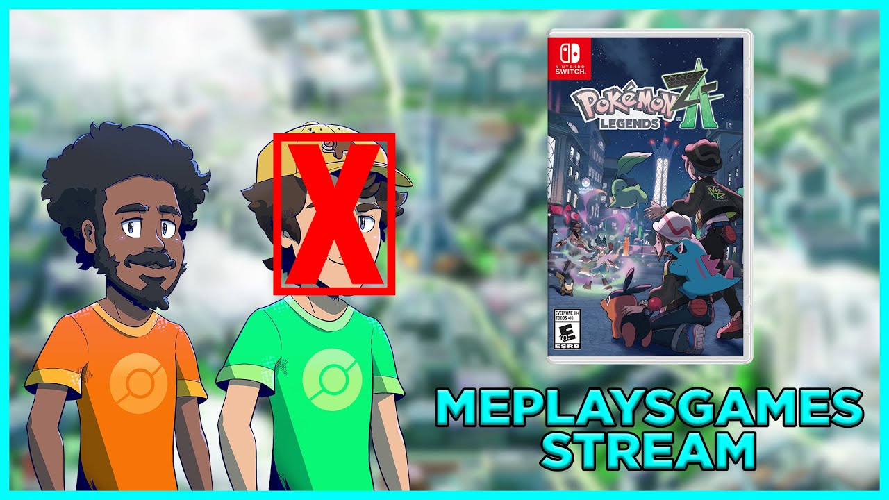 tryna beat the game by tuesday [pokemon legends z-a] - YouTube