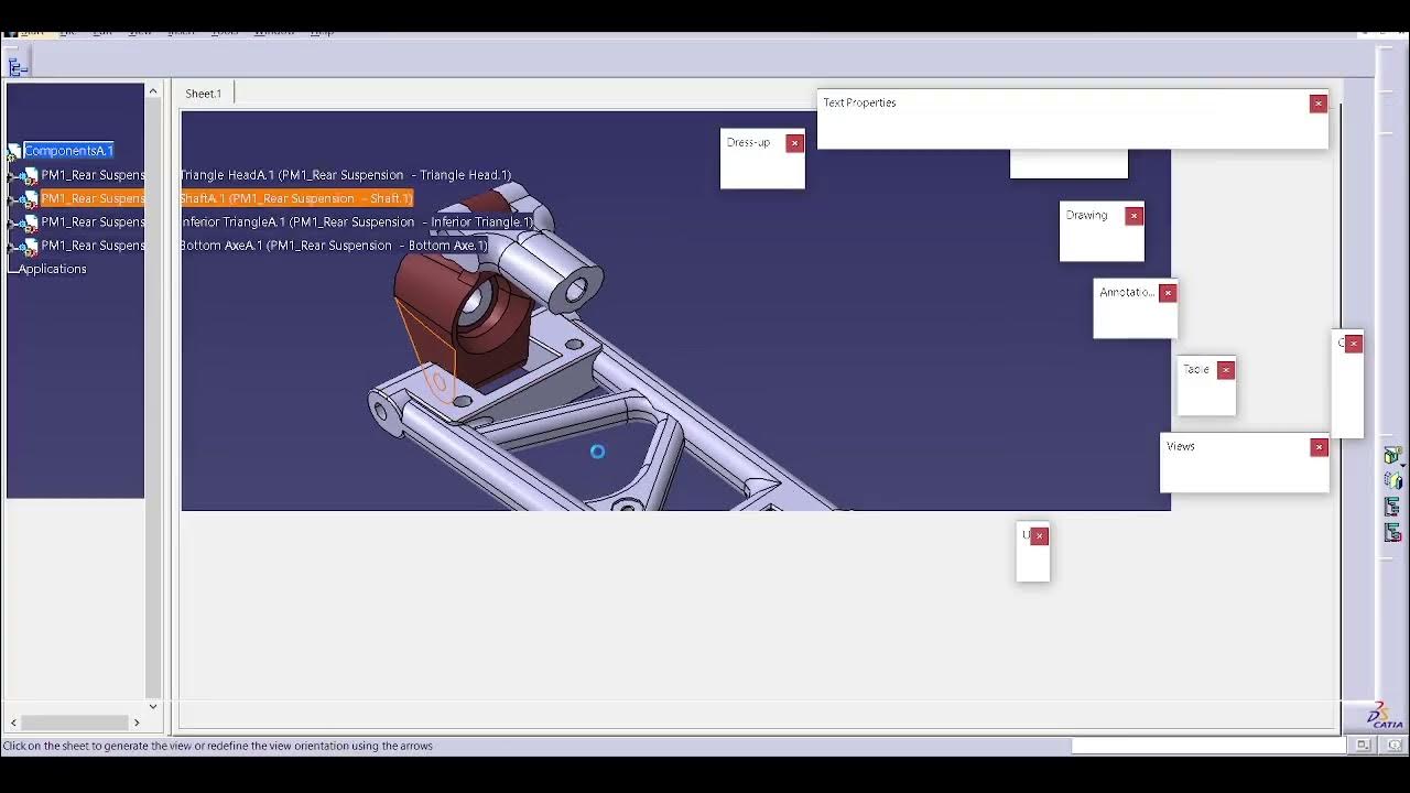 EP 3.4:Exploded View Vs Isometric View in an Assembly by Suraj» CATIA ...