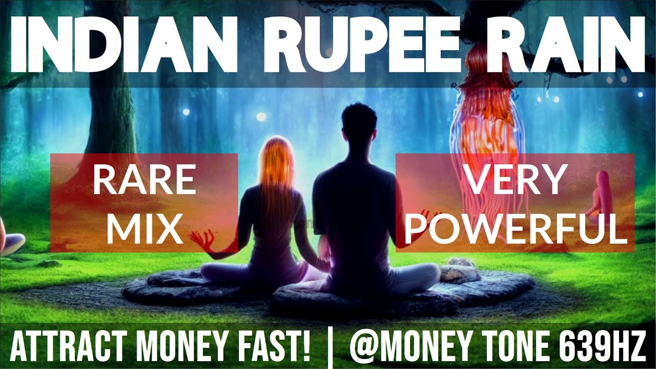 Attract Money Fast! | Indian Rupee Rain @ Money Tone 639Hz : Visualize ...