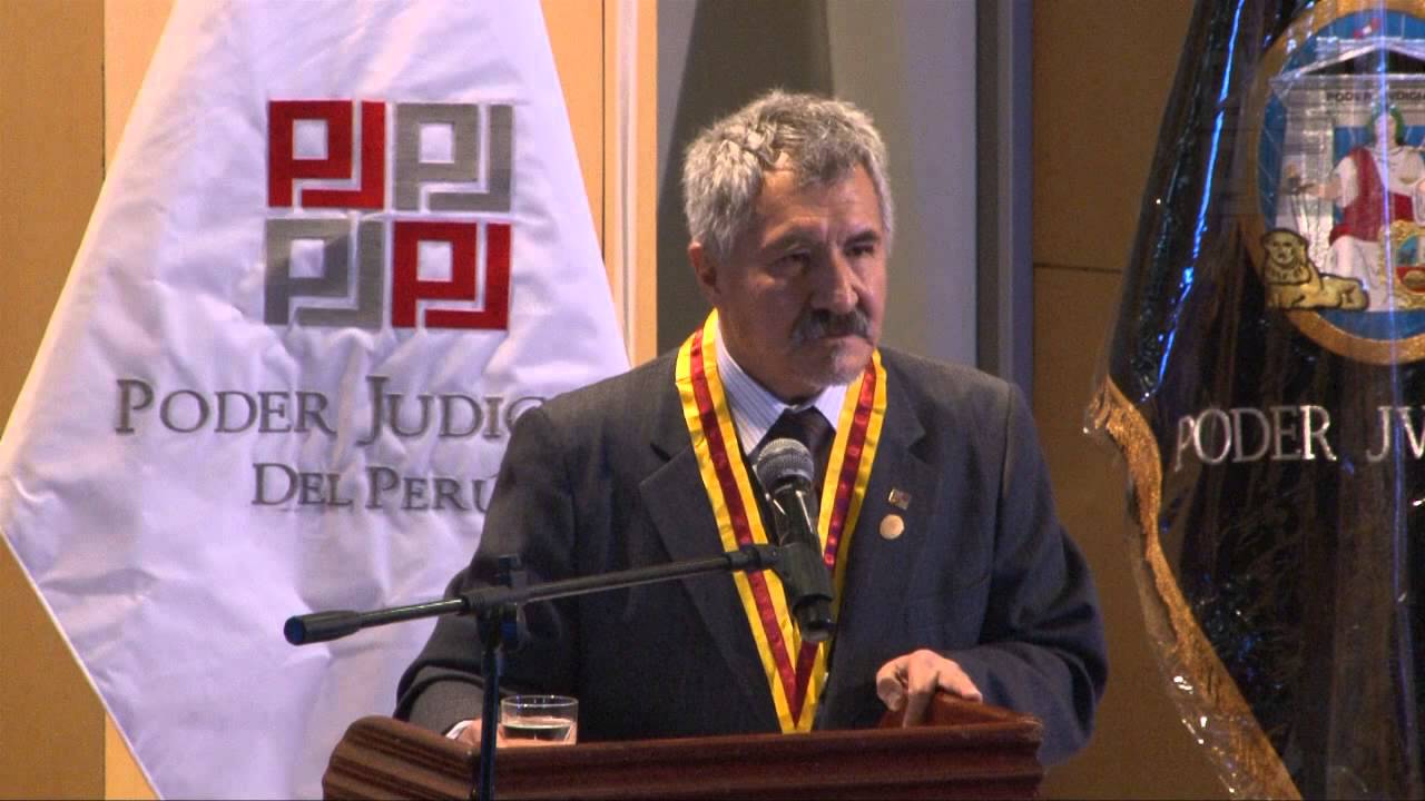 Dr Ramiro de Valdivia Cano Juez Supremo - YouTube