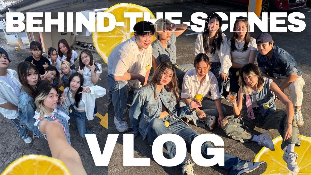 [REP-ENT+] Behind-the-Scenes of filming our MV-inspired Lemon Drop ...