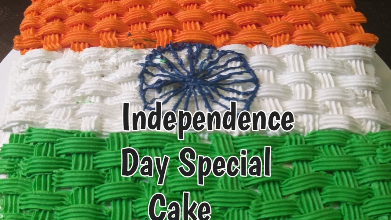 Tricolor Cake Recipe | Independence Day Special | Flag Cake | WIthout ...