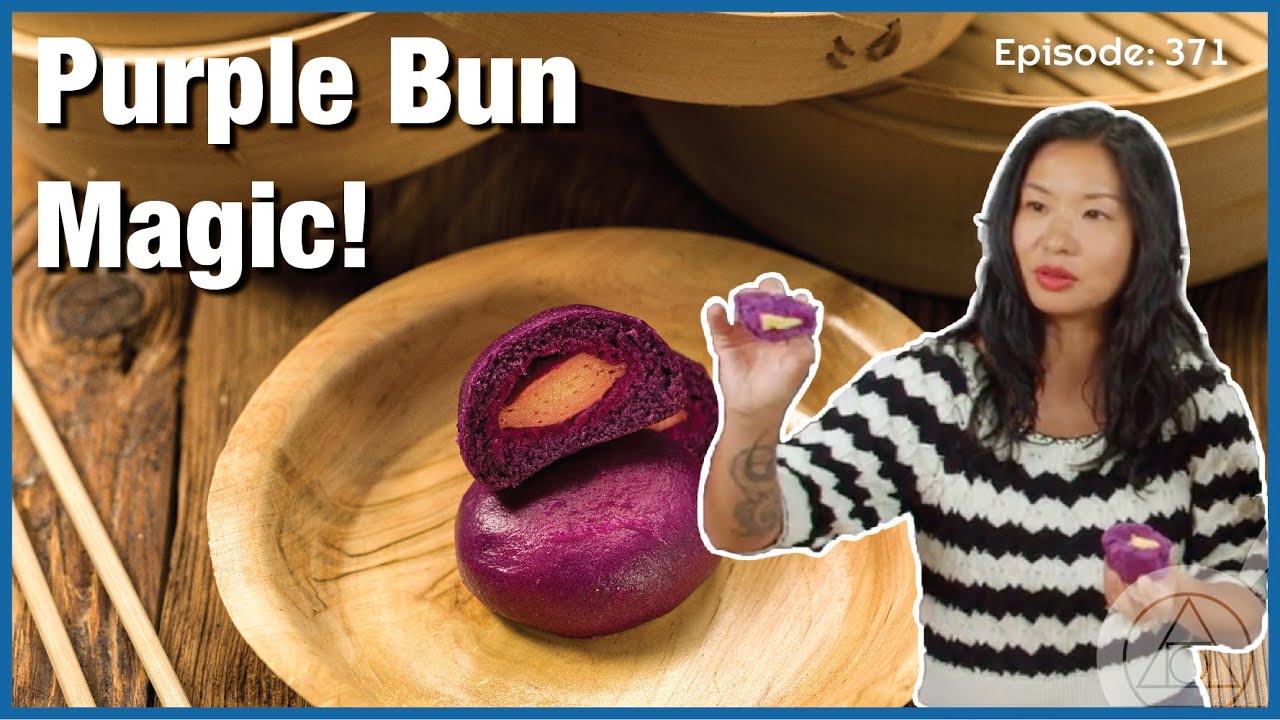 A Tropical Twist on Ube Buns: Guess What’s Inside??? [WTF Ep 371] - YouTube