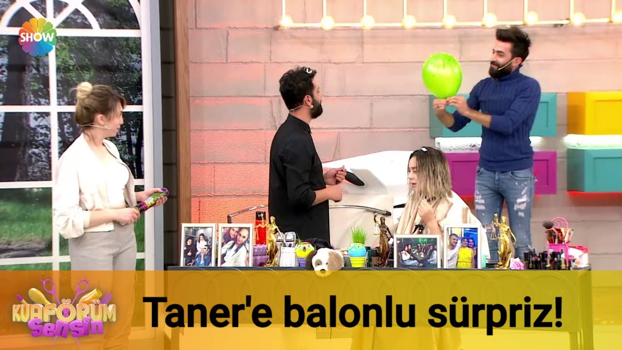Hasan'dan Taner'e balonlu sürpriz! - YouTube