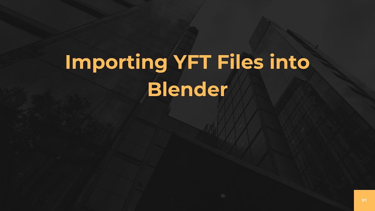 Importing YFT Files into Blender - YouTube