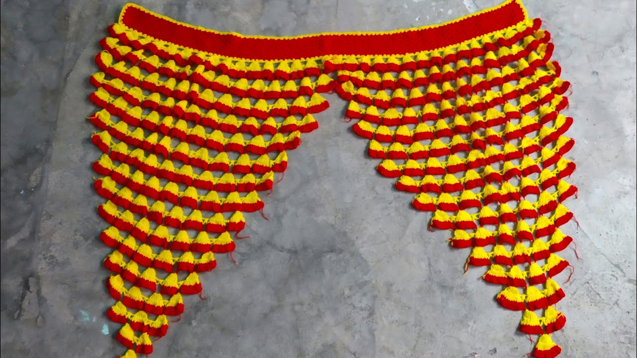 Wow!! Amazing Half Gate Toran very beautiful design |#Jhalar Design |# ...