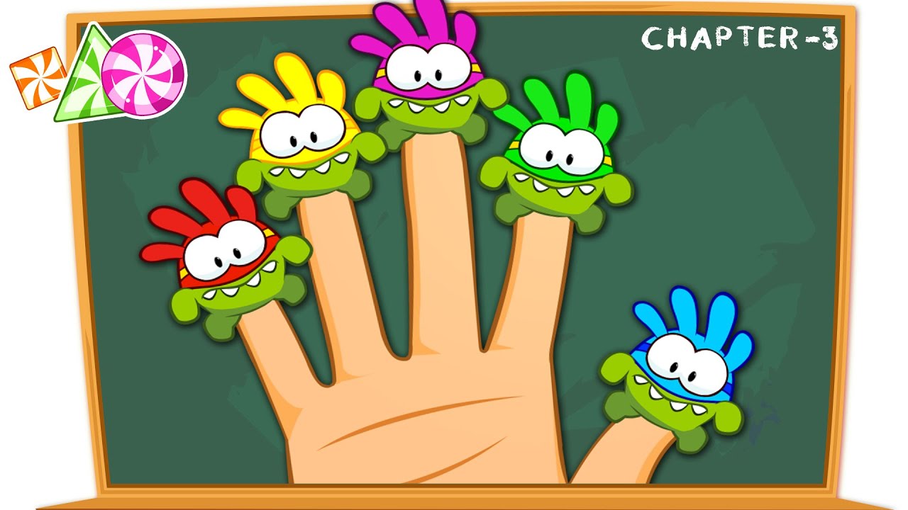 SuperNoms Finger Family + Many Kids Songs | Learn With Om Nom | Back To ...