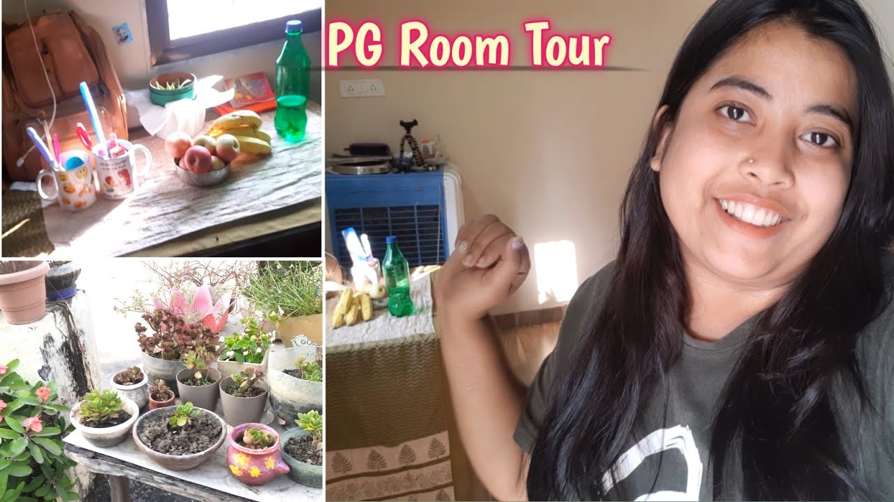My PG Room Tour 😍 | Itna Bada Room, Good Area 👍 - YouTube