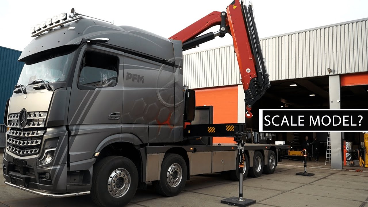 Mercedes AROCS 5 asser schaalmodel maken? Spelen met de EFFER ...
