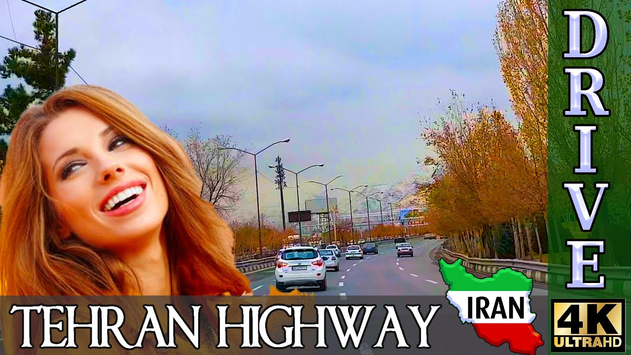 IRAN Tehran Highway Driving Tour in Autumn 2022 / Babaei Highway ...