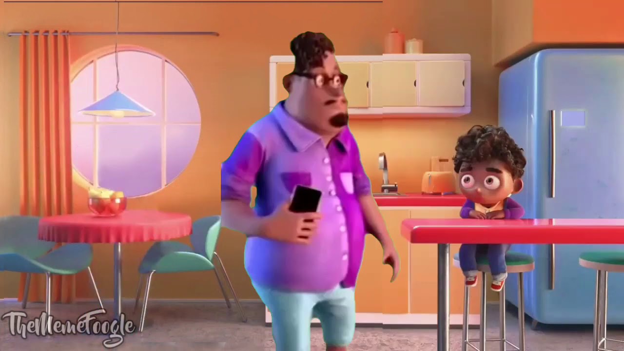 Grubhub ad but the dad is late for work - YouTube