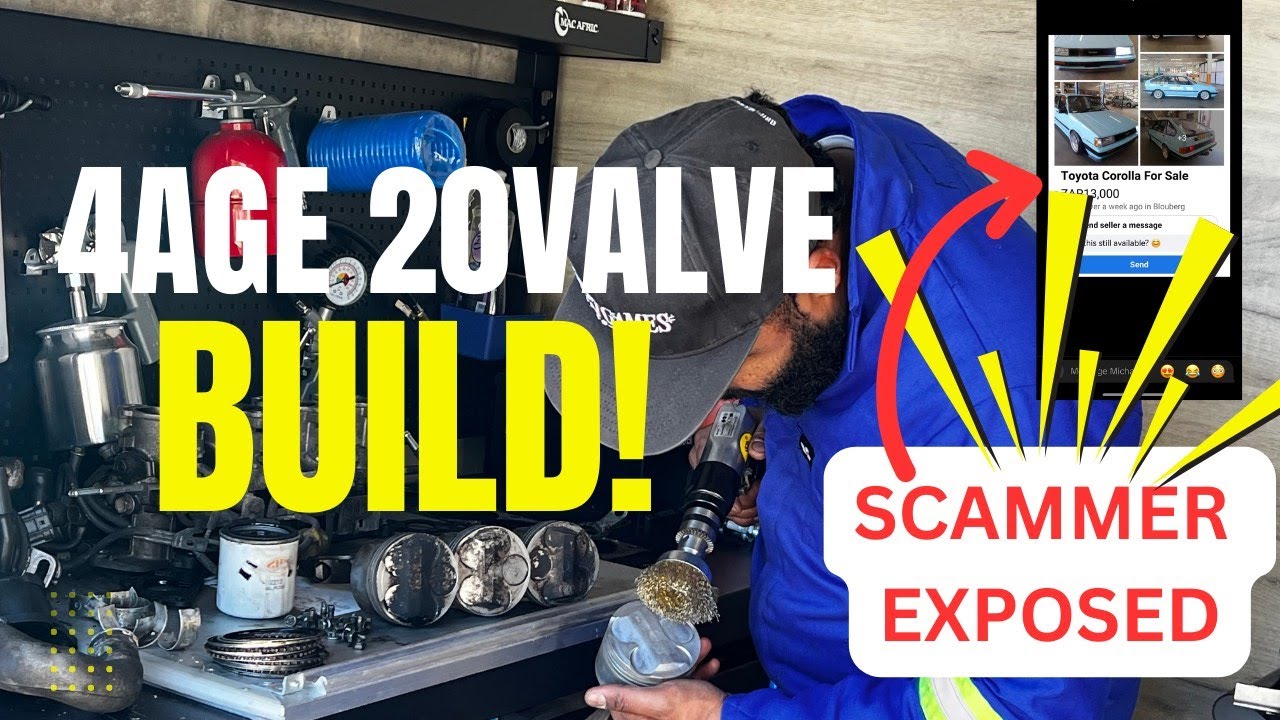 EXPOSING A FACEBOOK MARKETPLACE SCAMMER!!! + Part 2 of my 4AGE 20 Valve ...