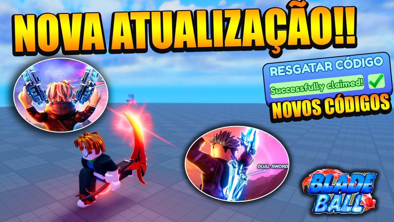 NOVA ATUALIZAÇÃO NOVAS HABILIDADES AGORA EQUIPA DUAS ESPADAS NO BLADE ...