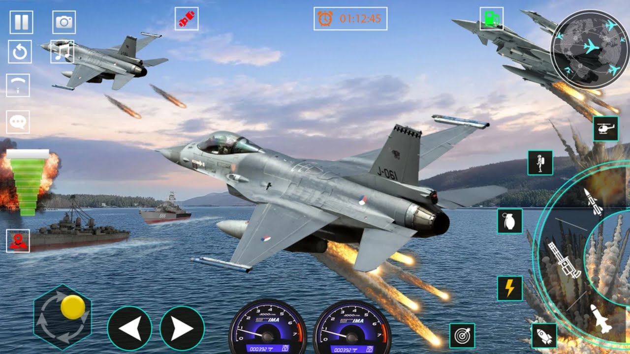 Ace Fighter ।। Modern Air Combat Jet Warplanes is airplane dog-fighting ...